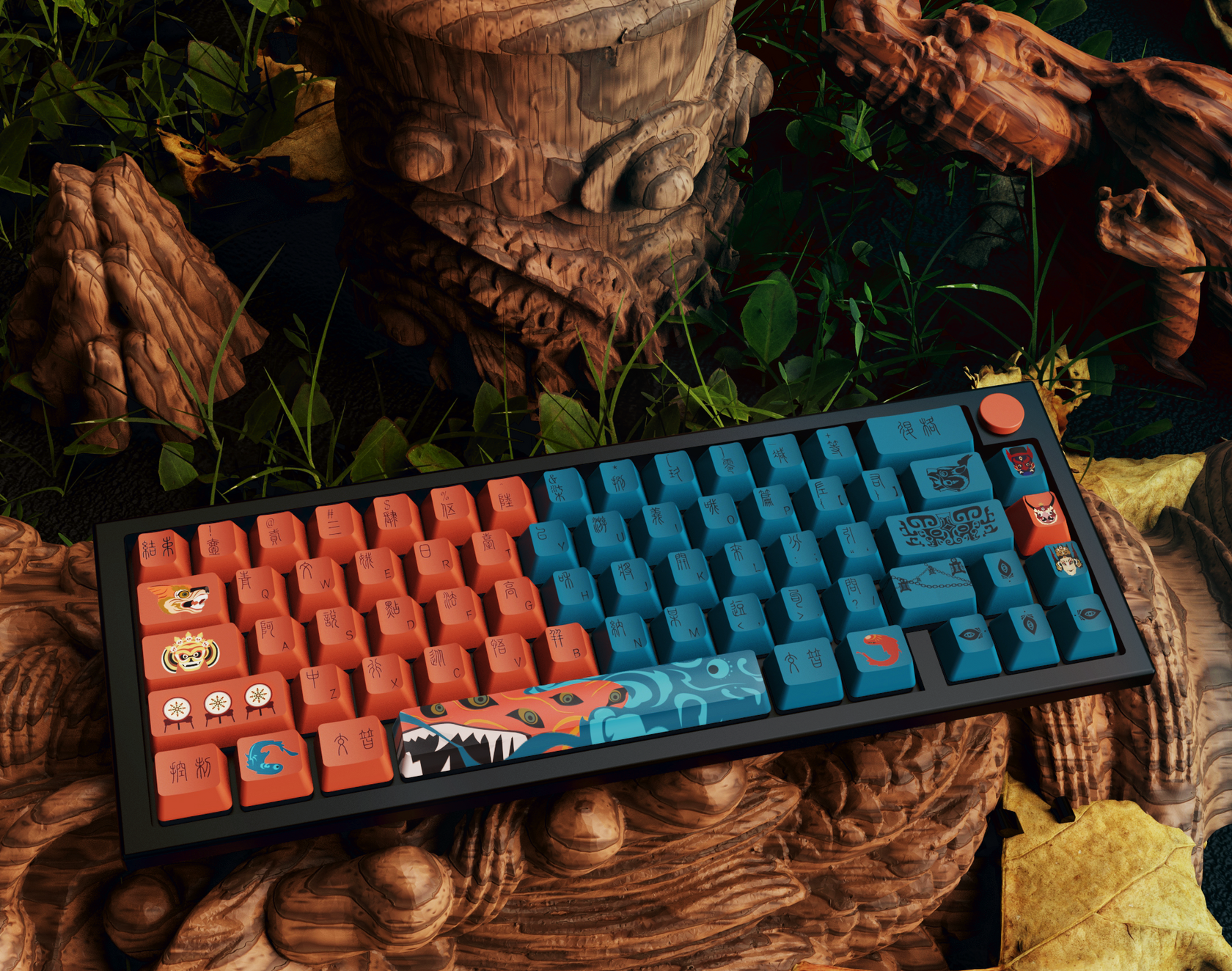 Sacrifice Ancient Chinese Character PBT Custom keycaps Set – AiheyStudio